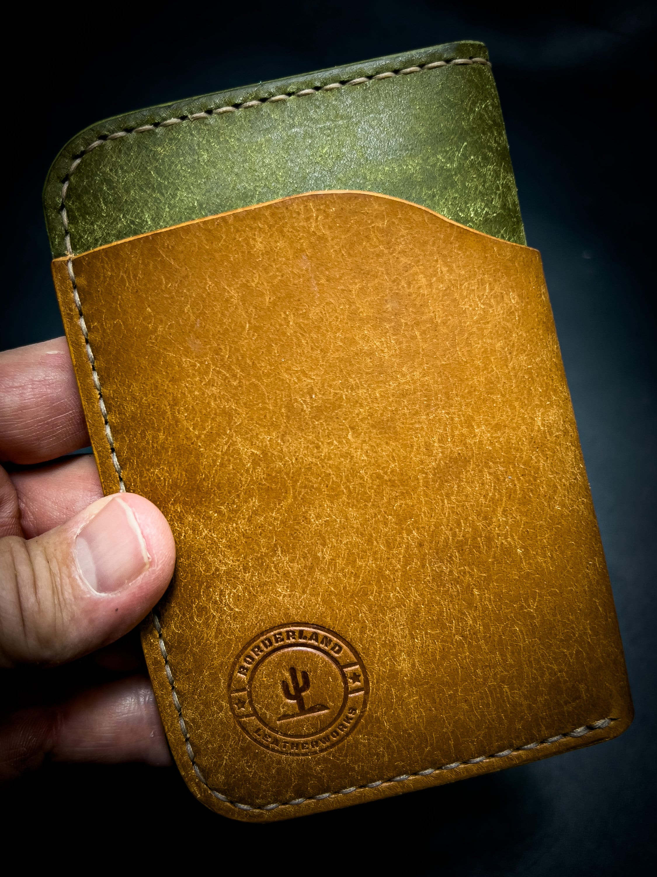 The Mccraw Handmade Leather USBP Badge Wallet - Etsy