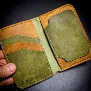 The Mccraw Handmade Leather USBP Badge Wallet - Etsy
