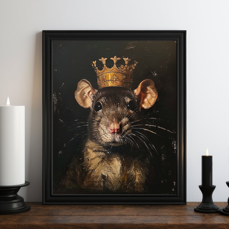 Rat Painting - Etsy