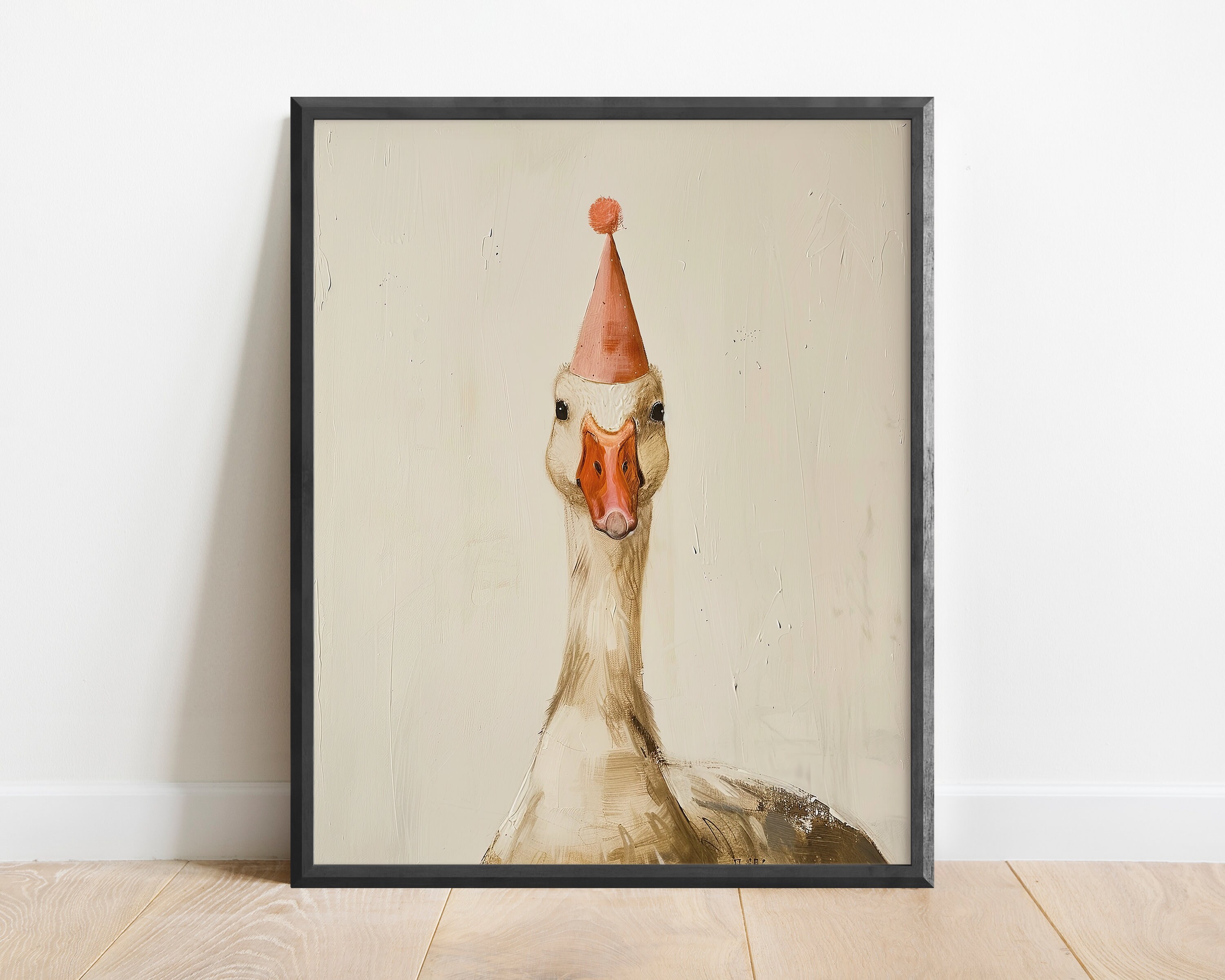 Silly Goose Wall Art Print, Bohomodern Wall Print, Nursery Wall Art ...