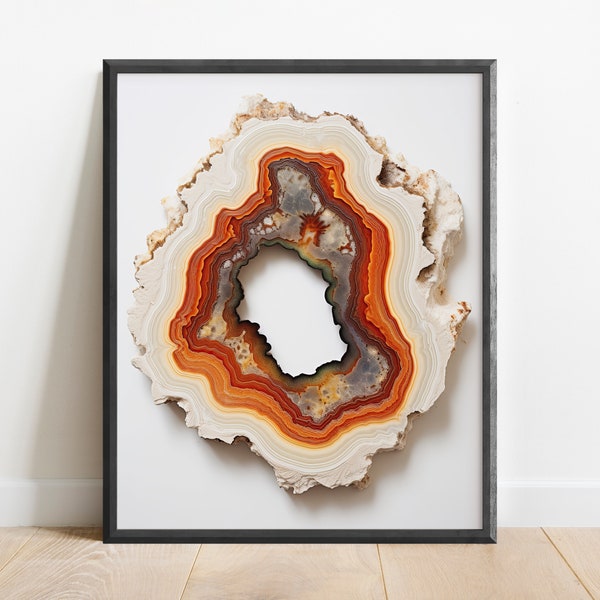 Crystal Rock Wall Art - Etsy