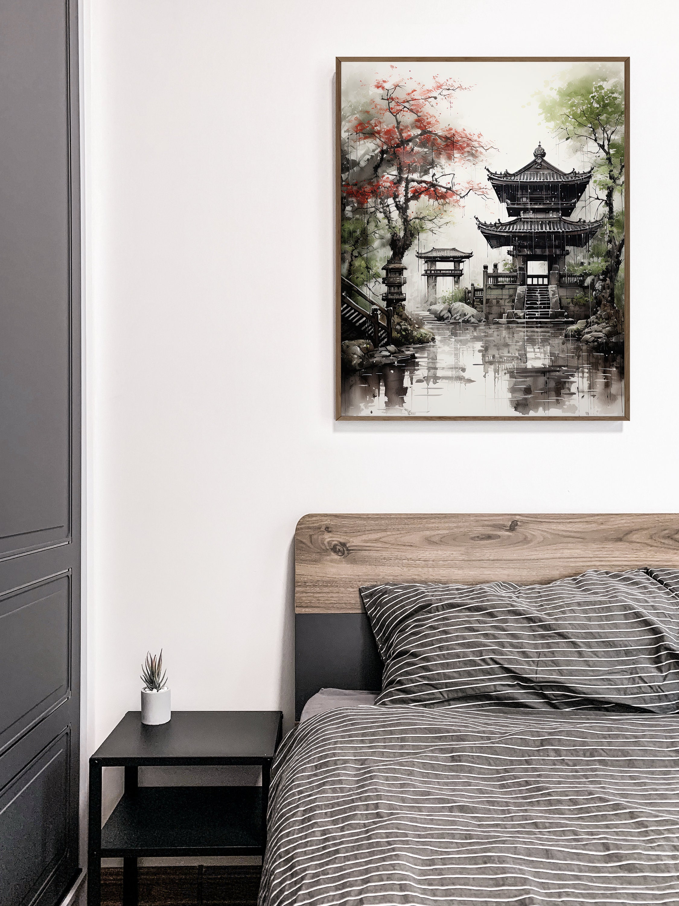 Watercolor Kyoto, Japan Wall Art Print, Japanese Art, Japanese Wall Art ...