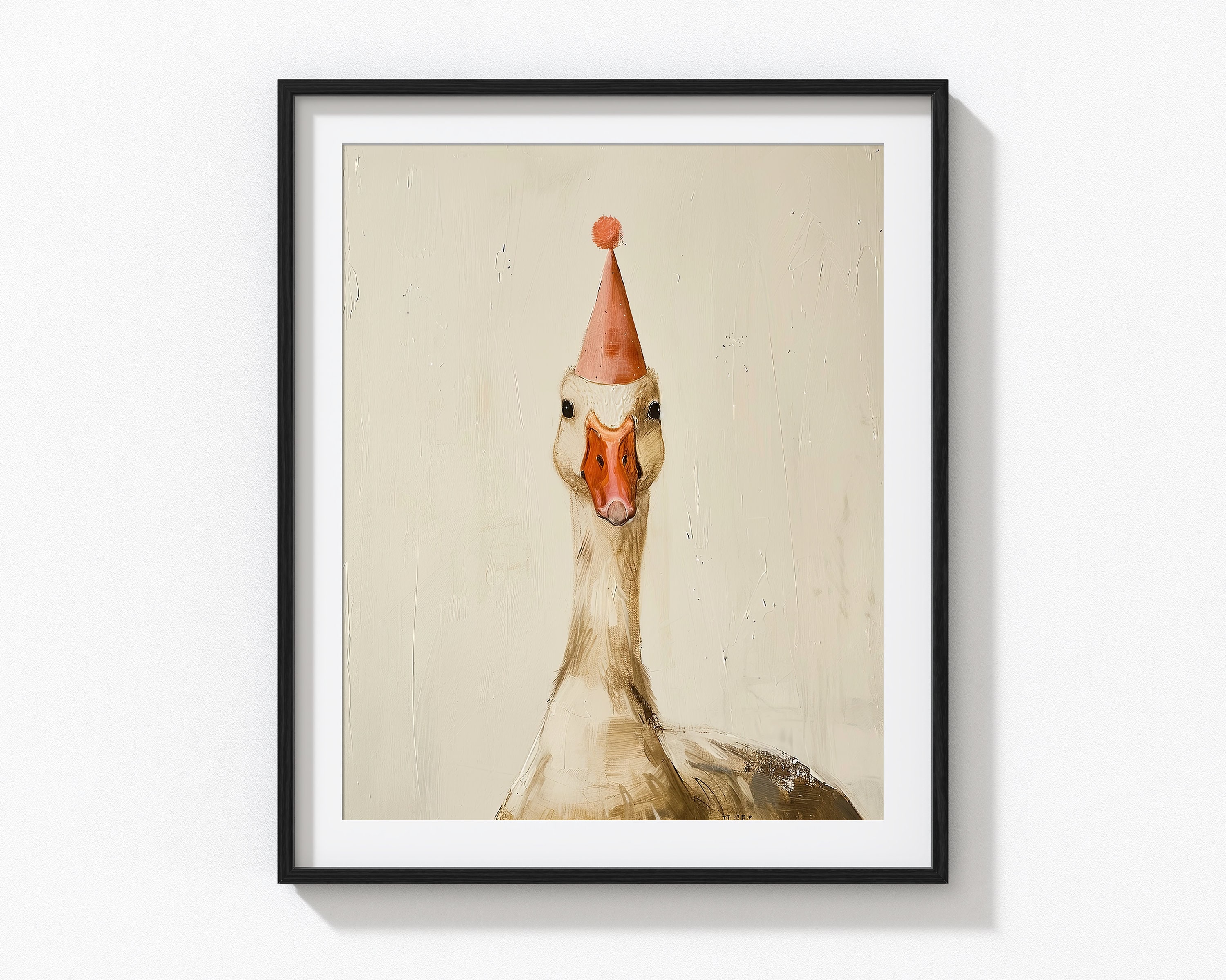 Silly Goose Wall Art Print, Bohomodern Wall Print, Nursery Wall Art ...