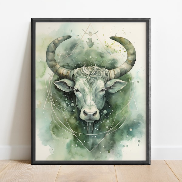 Taurus Art - Etsy