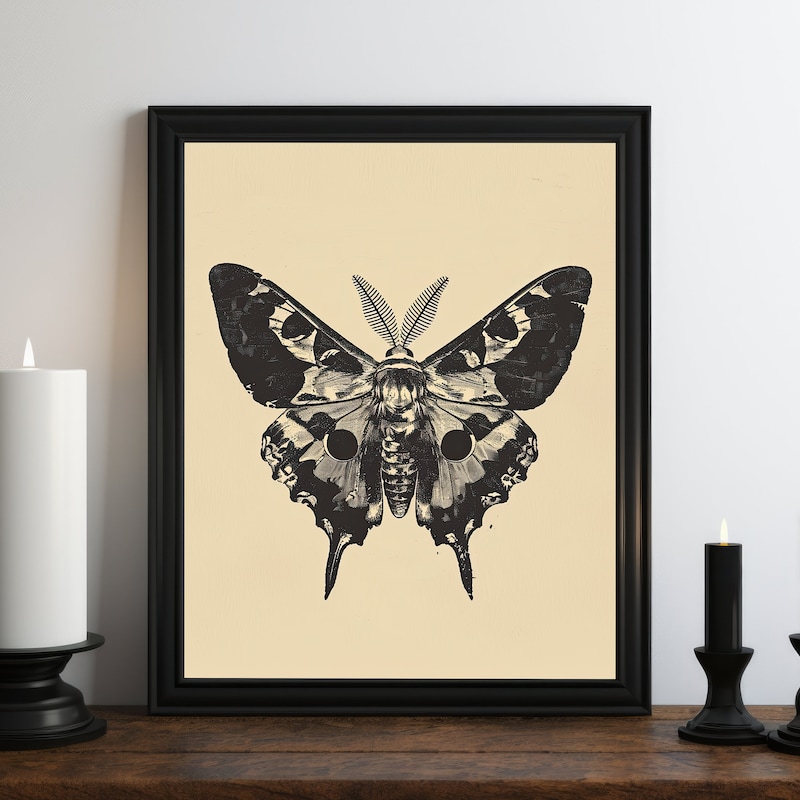 Death Head Moth - Etsy
