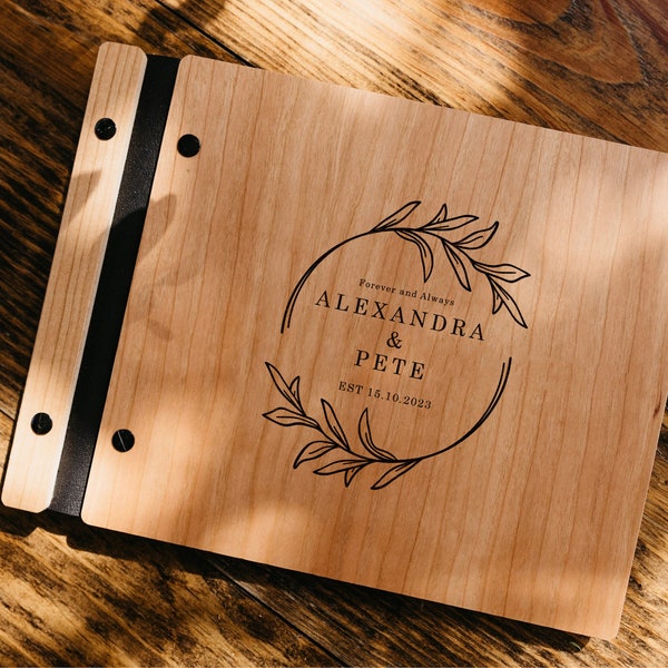 Guest Book Wood - Etsy