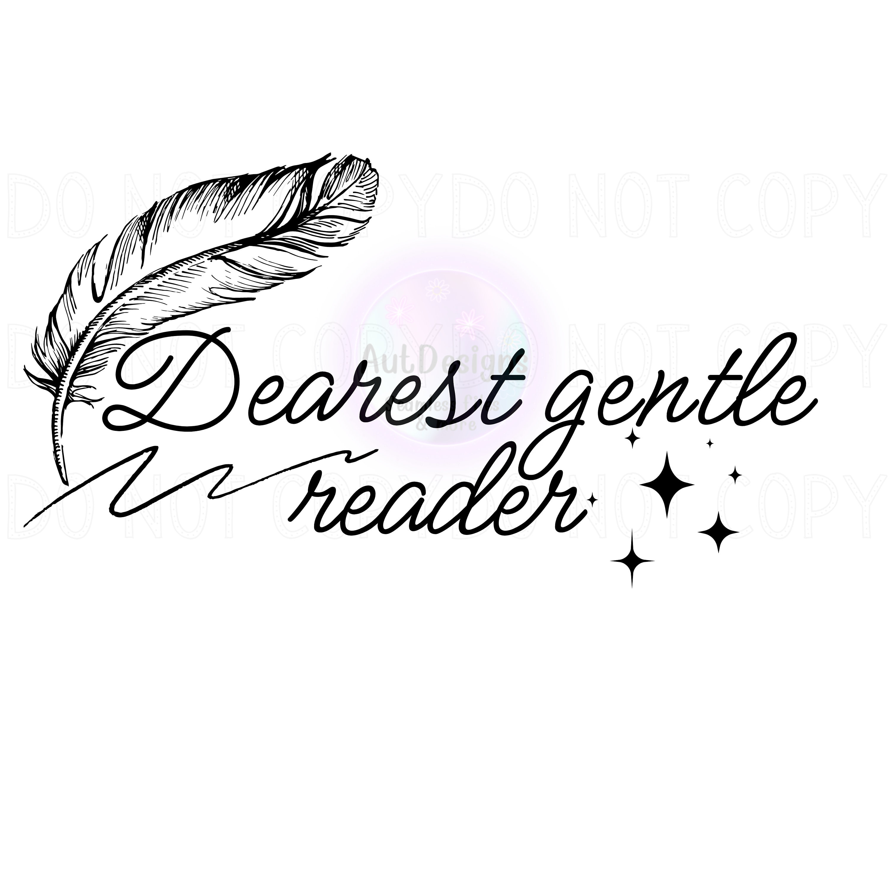 Lady Whistledown PNG Dearest Gentle Reader - Etsy