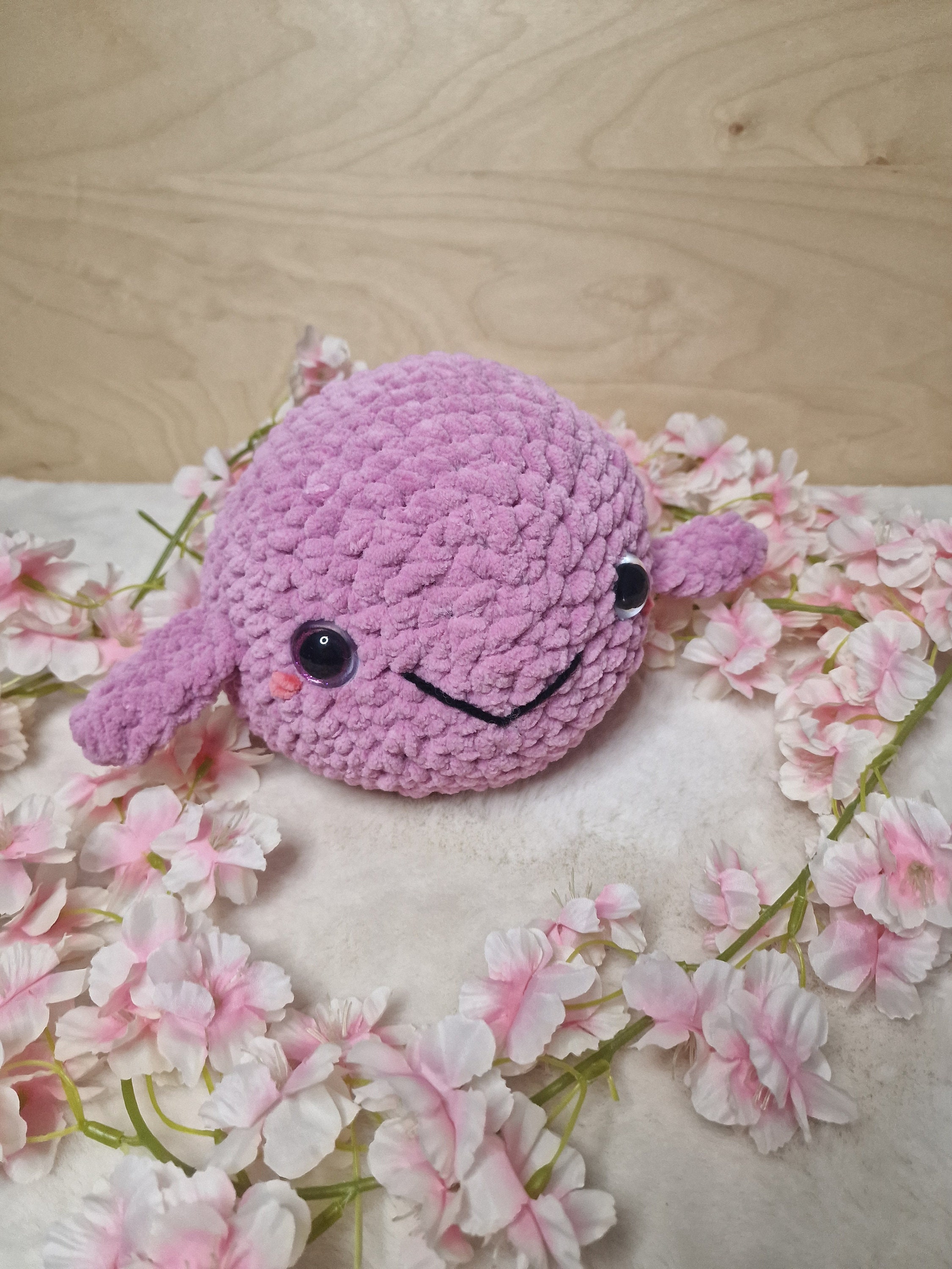 Whale Whale Plush Handmade Crochet - Etsy