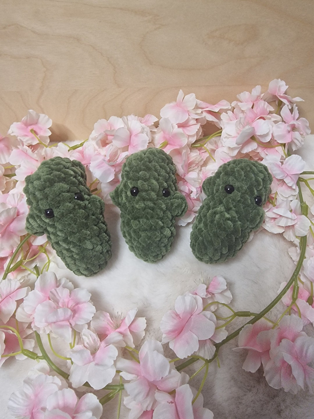 Gherkin Pickle Peeler Handmade Crochet - Etsy