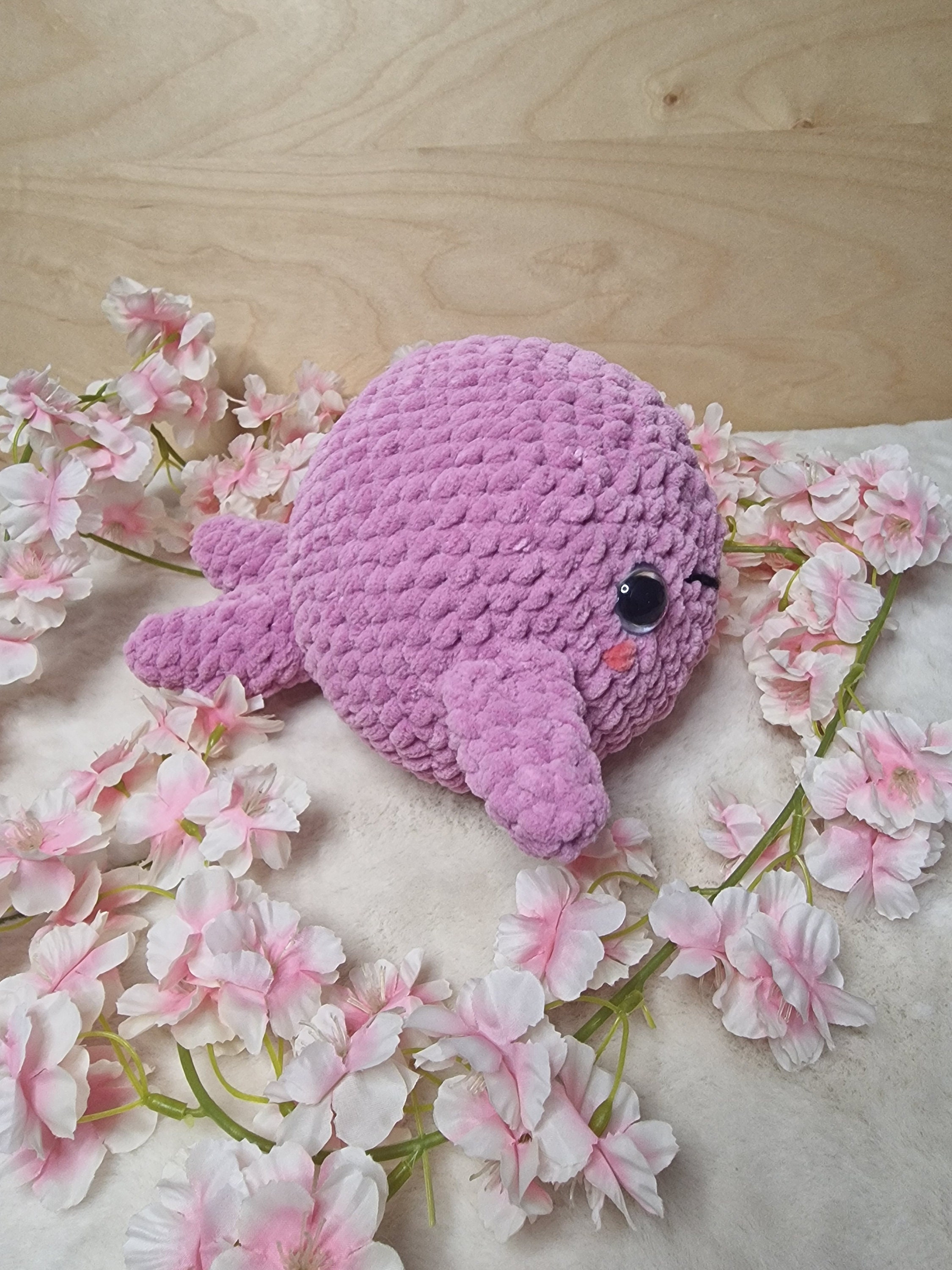 Whale Whale Plush Handmade Crochet - Etsy