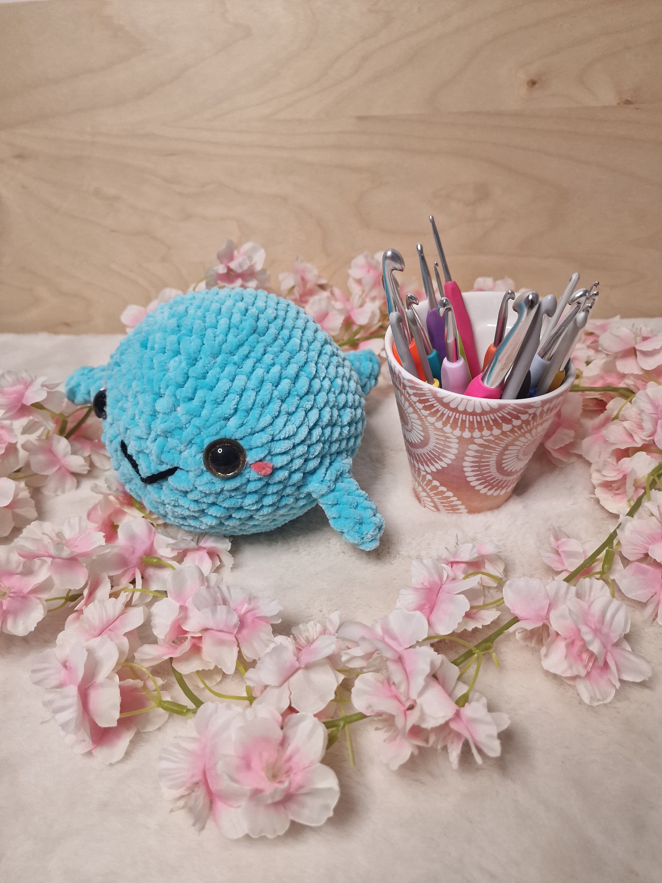 Whale Whale Plush Handmade Crochet - Etsy