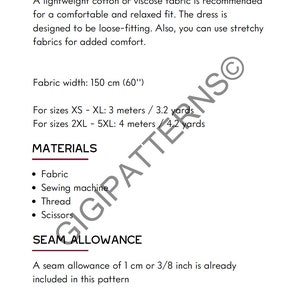 Short Sleeve Gathered Smock Dress Sewing Pattern Womens Dress Sewing ...