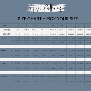 Smock Dress Sewing Pattern, Relaxed Fit, Short Sleeve, Plus Size (XS ...