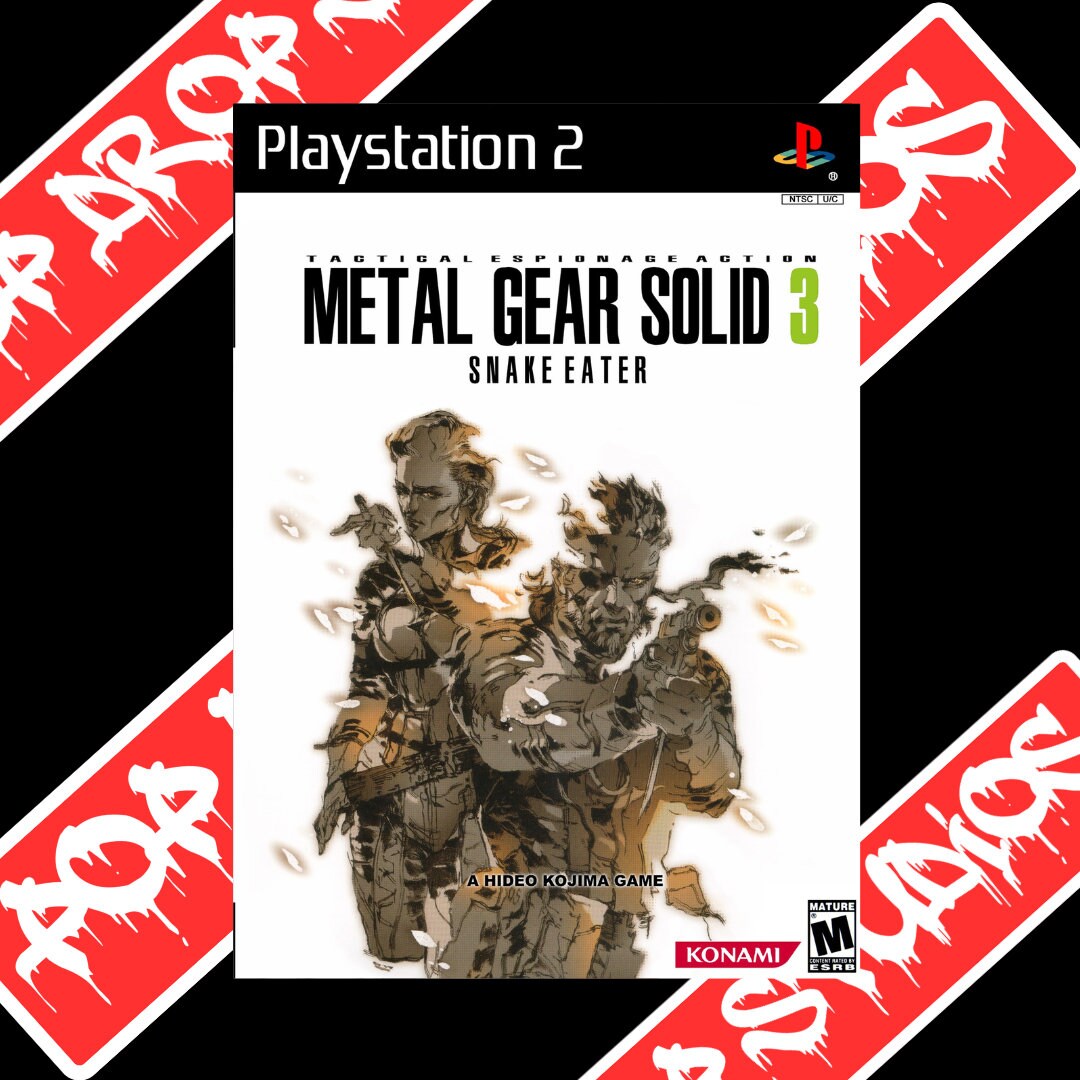 Video Game Box Art Stickers Classic Vintage Sticker Metal - Etsy