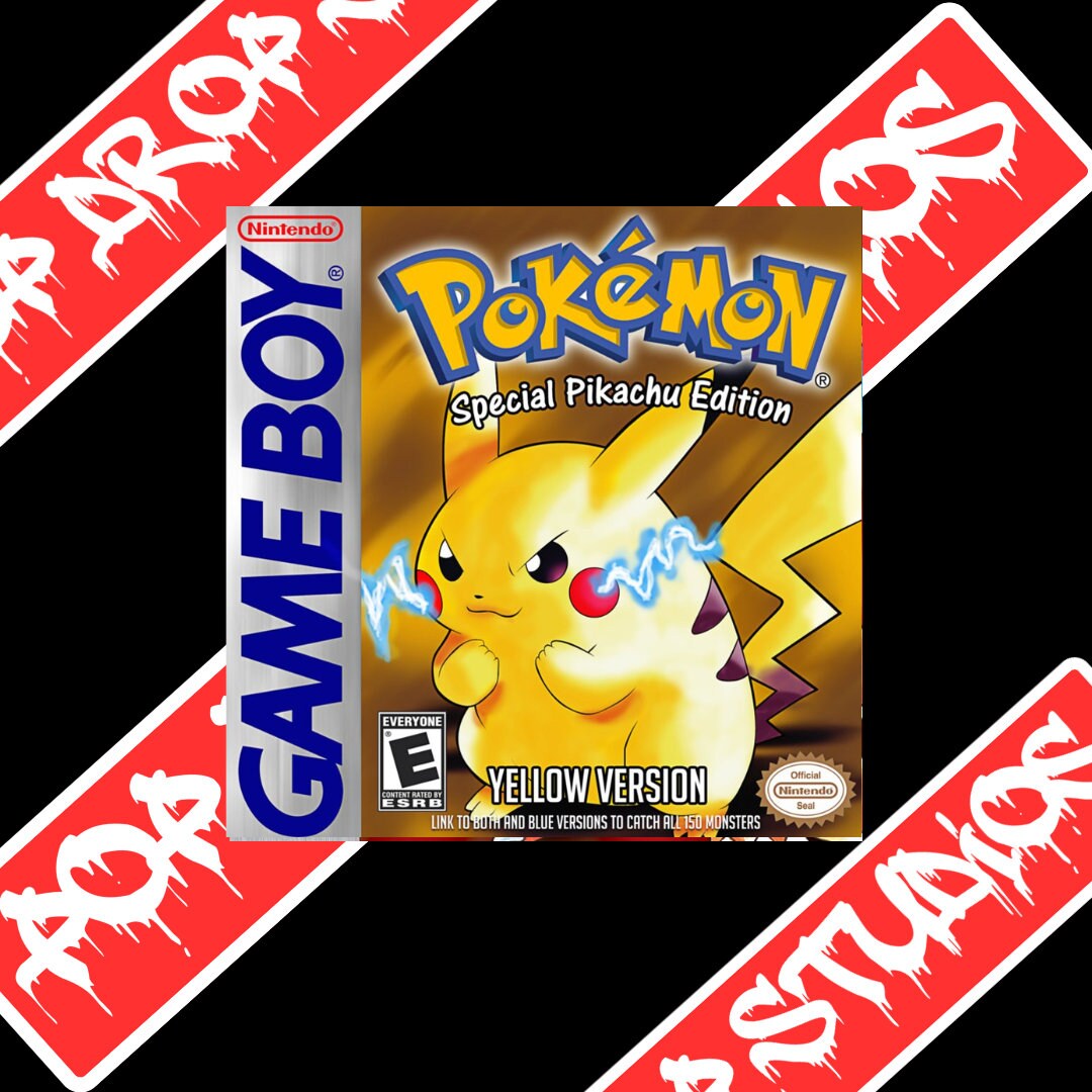 Video Game Box Art Stickers Classic Vintage Sticker Gameboy - Etsy