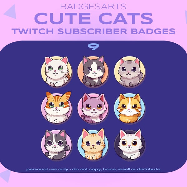 Kick Sub Badges - Etsy