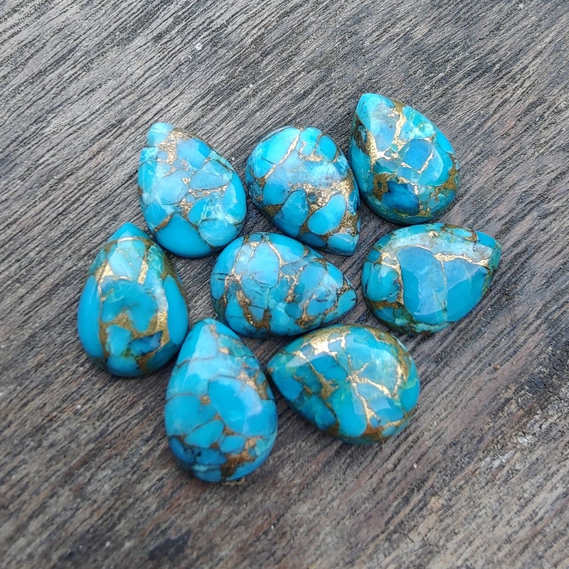 Teardrop Shape Stone Beads - Etsy