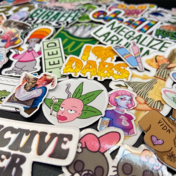 Stoner Stickers - Etsy UK