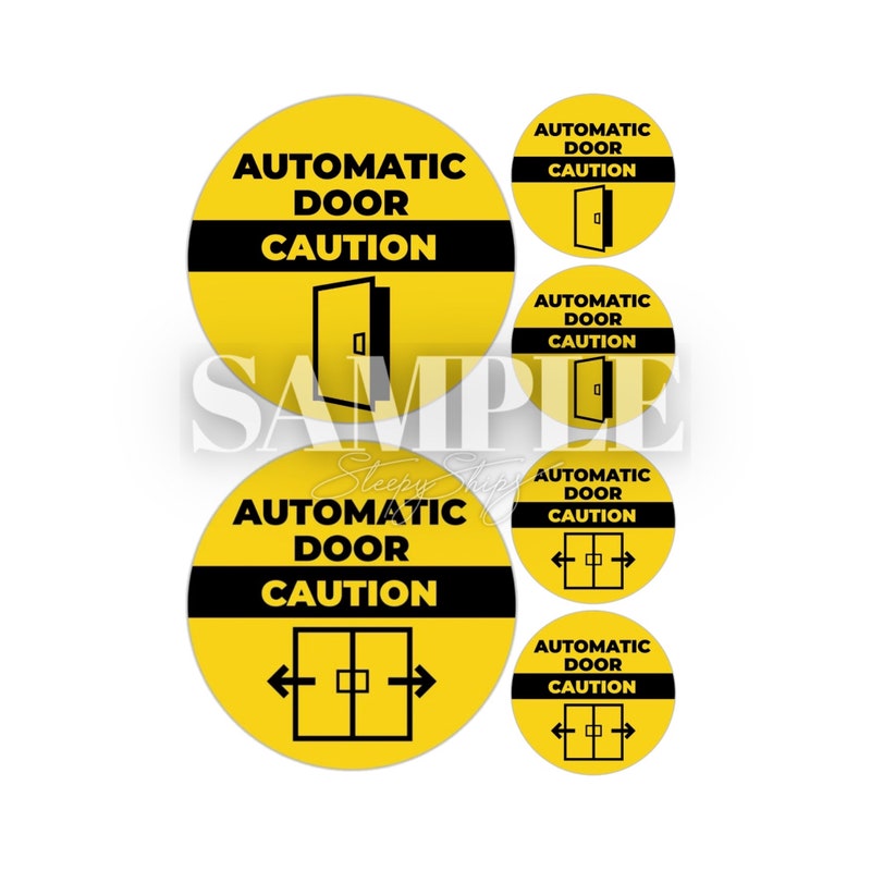 Door Sticker - Etsy