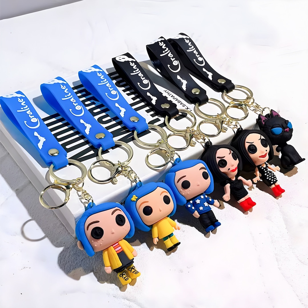 Cora Keychains | Movie | Cosplay | Cora | Spooky | Buttons | Creative ...