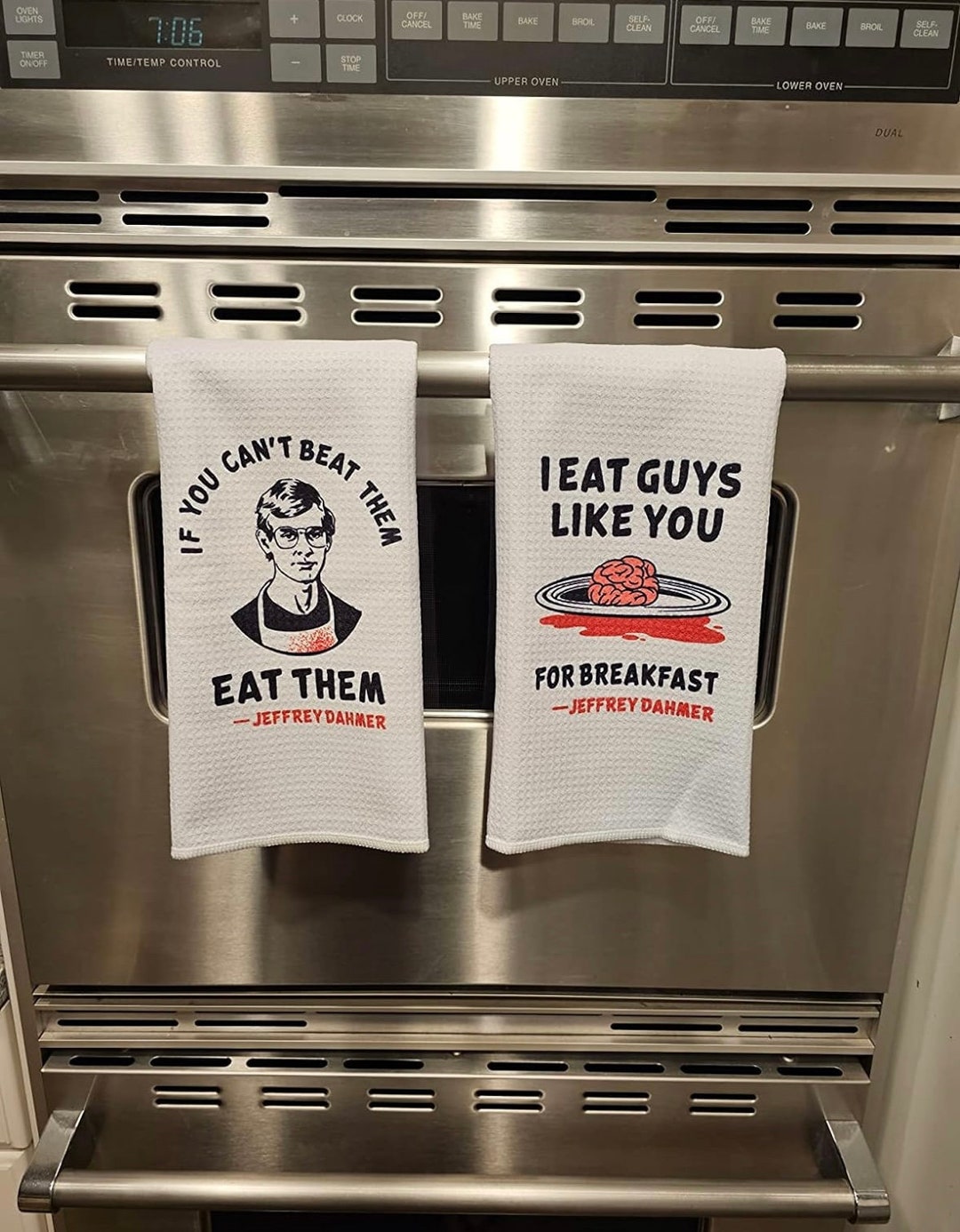 2 Piece Kitchen Towel Set/ My Friend Dahmer | Serial Killer/ True Crime ...