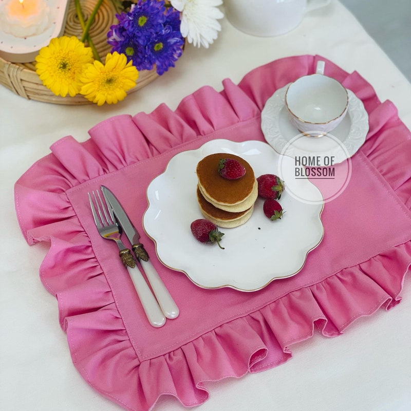 Ruffled Placemats - Etsy