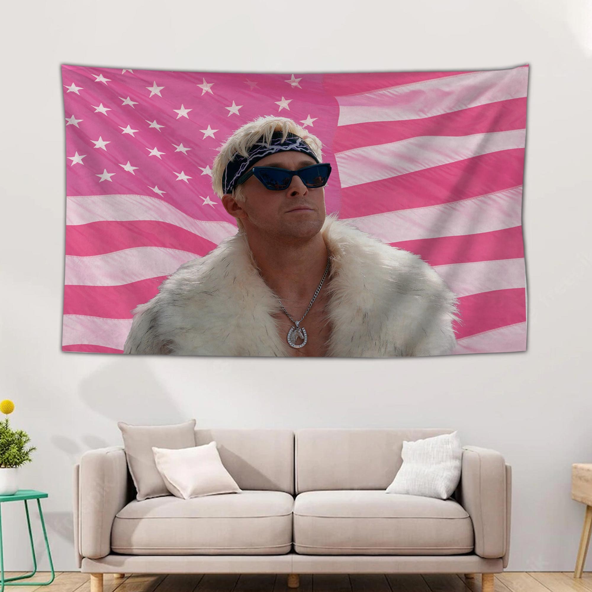 Mojo Dojo Casa House Doll Movie Tapestry Ryan Gosling Ken - Etsy