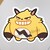 Mossanda Lux Palworld Inspired Sticker, Kawaii Pals Electric Yellow ...
