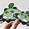Grizzbolt Palworld Inspired Sticker, Kawaii Pals Bolts Bear Fanart ...
