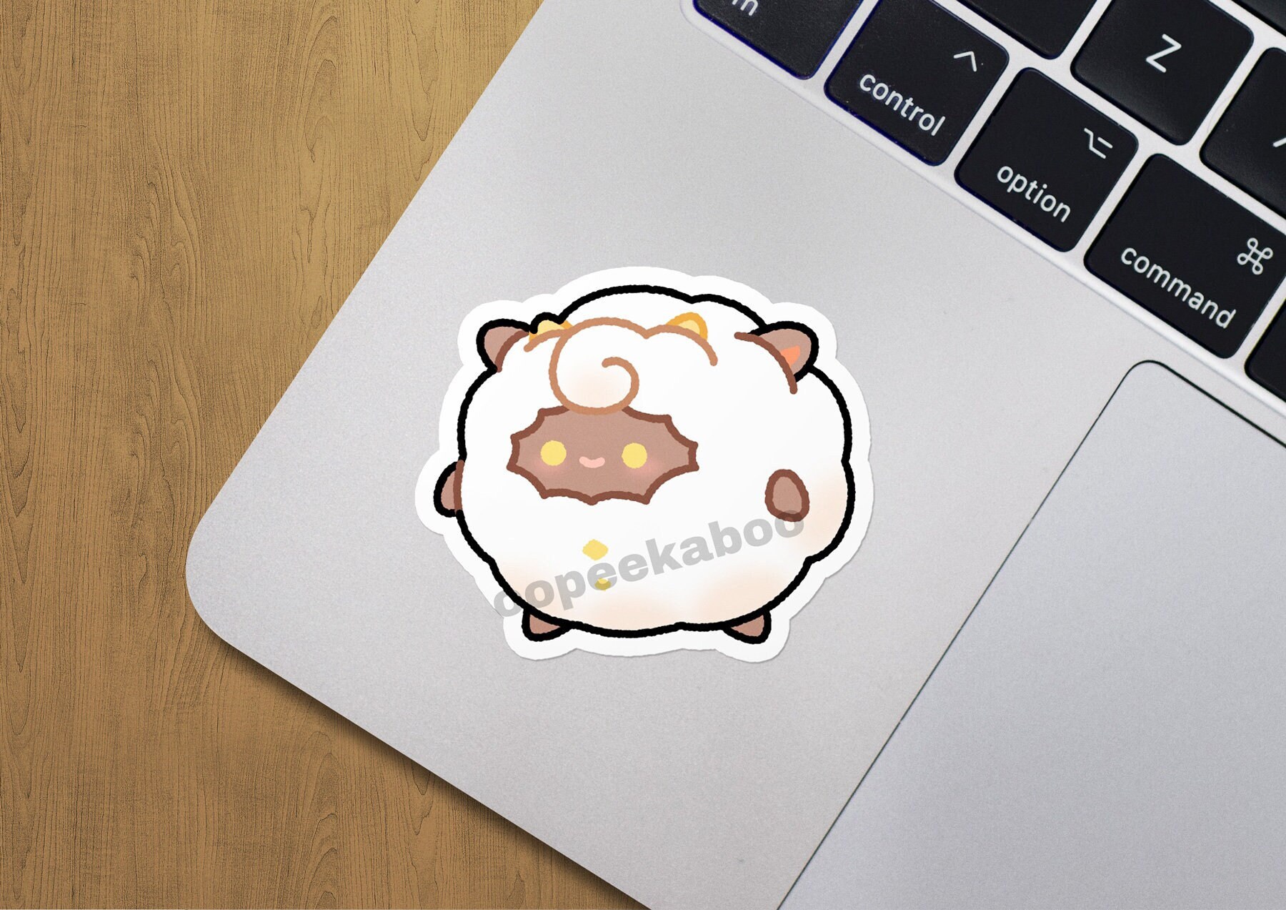 Lamball Palworld Inspired Sticker, Kawaii Pals Sheep Lamb Fanart ...