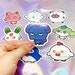 8pcs Small Palworld Inspired Sticker Pack, Cute Pals Fanart Stickers ...