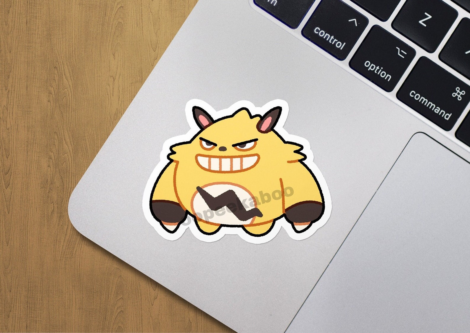 Grizzbolt Palworld Inspired Sticker, Kawaii Pals Bolts Bear Fanart ...