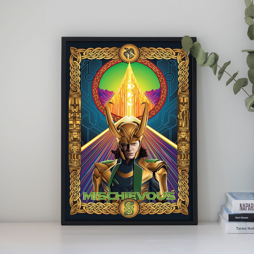 LOKI Movie Poster Print, Room Decor, Movie Art, Gifts for Him/her ...