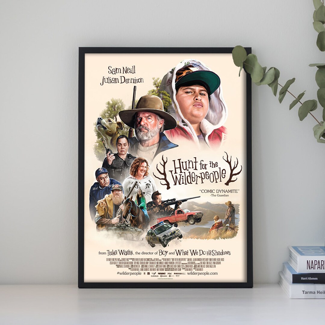 Hunt for the Wilderpeople Movie Poster, Canvas Poster Printing, Classic ...