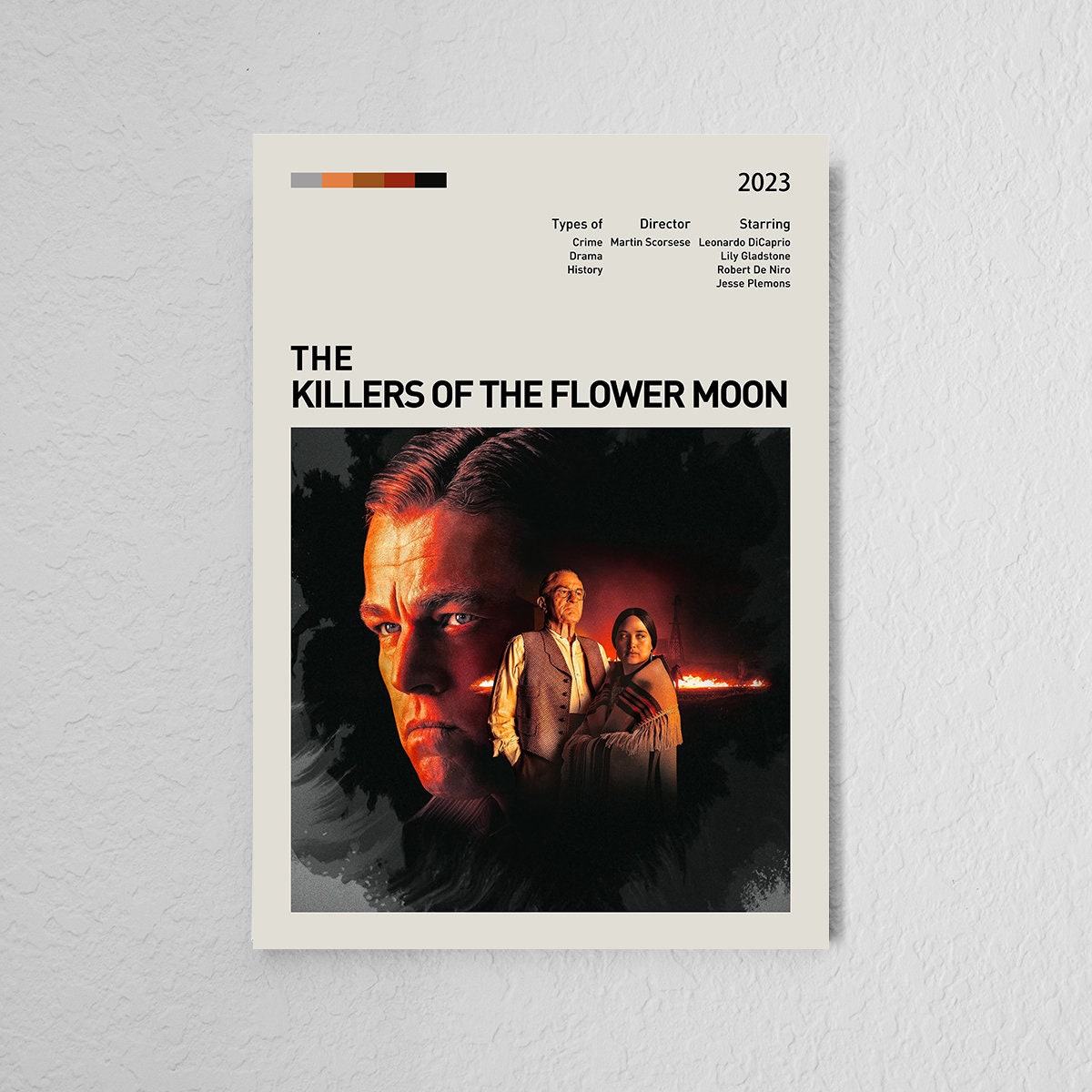 Killers of the Flower Moon Movie Poster Classic Film Posters - Etsy