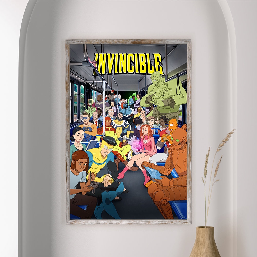 Invincible Movie Poster, Canvas Poster Printing, Classic Movie Wall Art ...