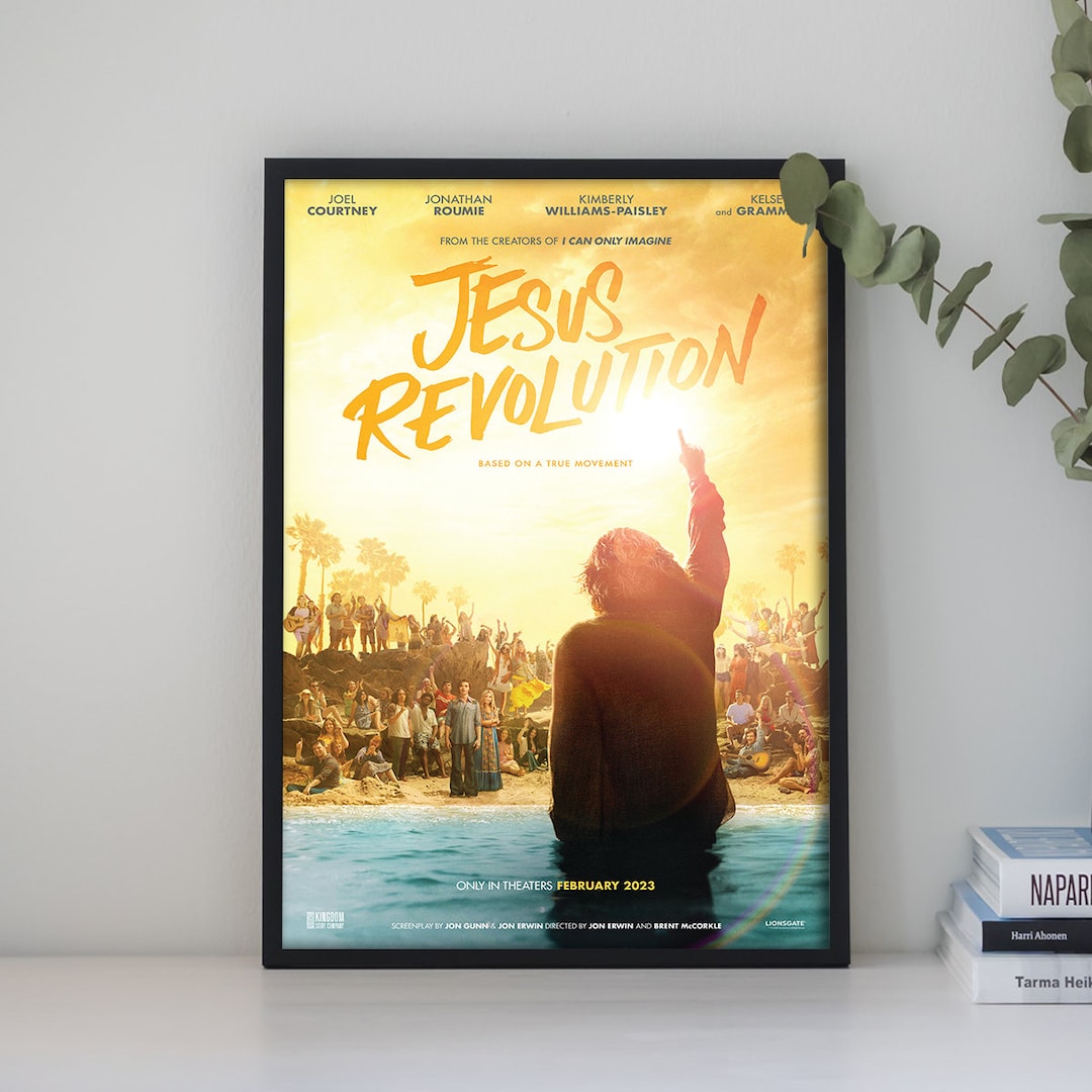 Jesus Revolution Movie Poster Vintage Retro Art Print Wall Art Print ...