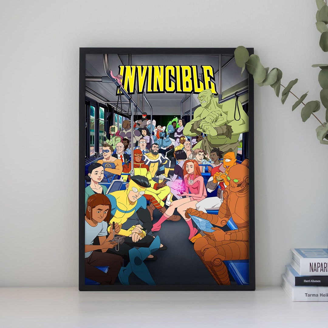 Invincible Movie Poster, Canvas Poster Printing, Classic Movie Wall Art ...