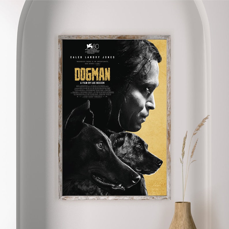 Dogman Movie Poster, Canvas Poster Printing, Classic Movie Wall Art for ...