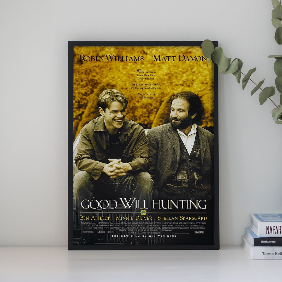 Good Will Hunting Movie Poster High Quality Canvas Art Print Room ...