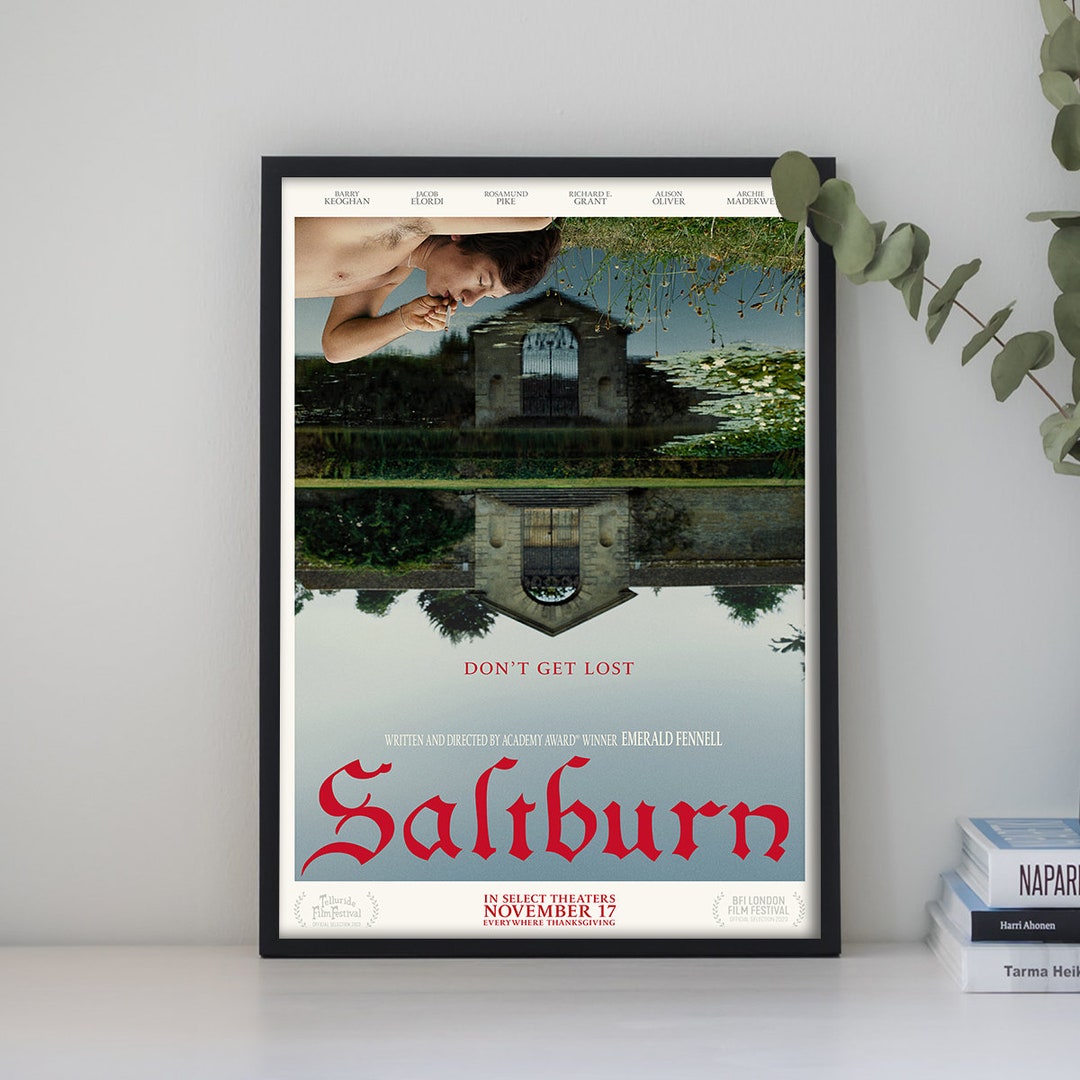 Saltburn Customized Posters, Personalized Movie Posters, Classic Movie ...
