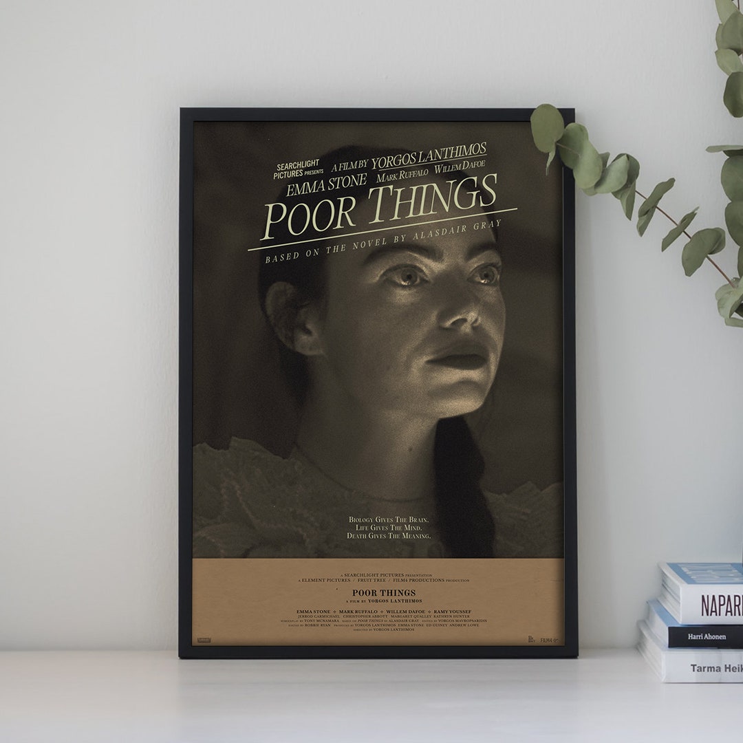 Poor Things Movie Poster High Quality Canvas Art Print Room Decoration ...
