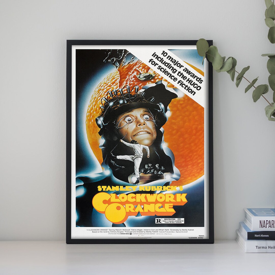 A Clockwork Orange Movie Poster Print, Room Decor, Movie Art, Gifts for ...