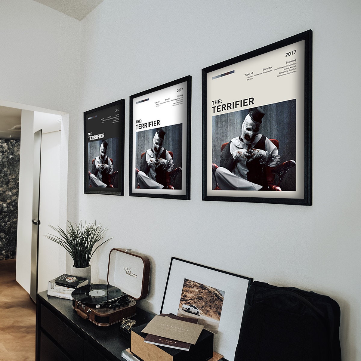 Terrifier Movie Custom Poster, Classic Film Posters, Vintage Movie ...