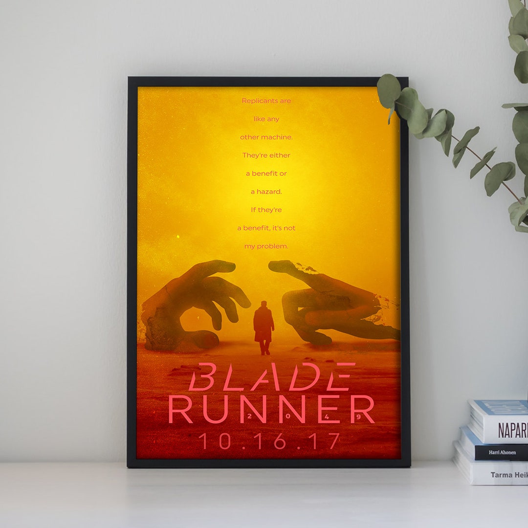 Blade Runner 2049 Movie Poster Print, Canvas Wall Art, Room Decor ...