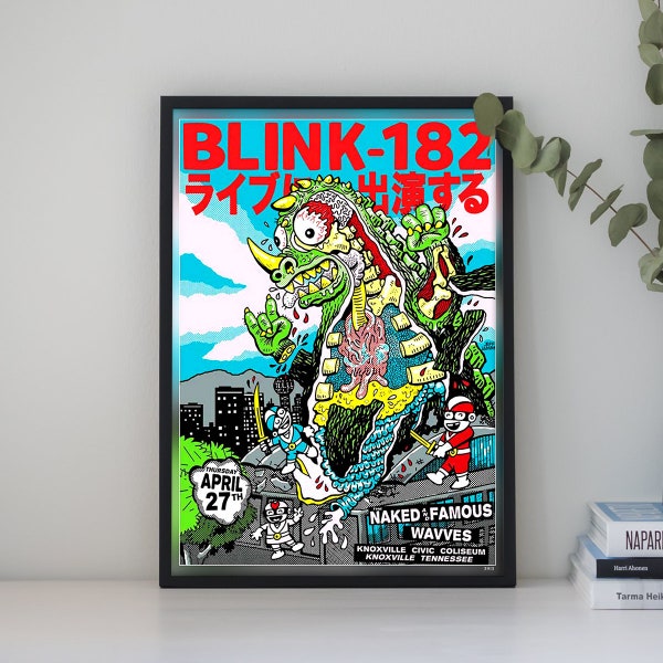 Blink 182 Poster - Etsy