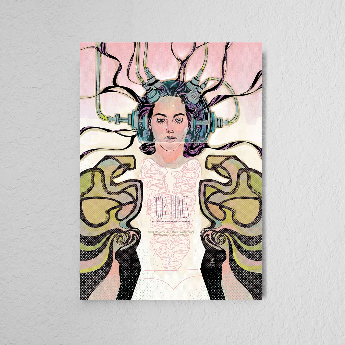 Poor Things Movie Poster Print, Room Decor, Movie Art, Gifts for Him ...