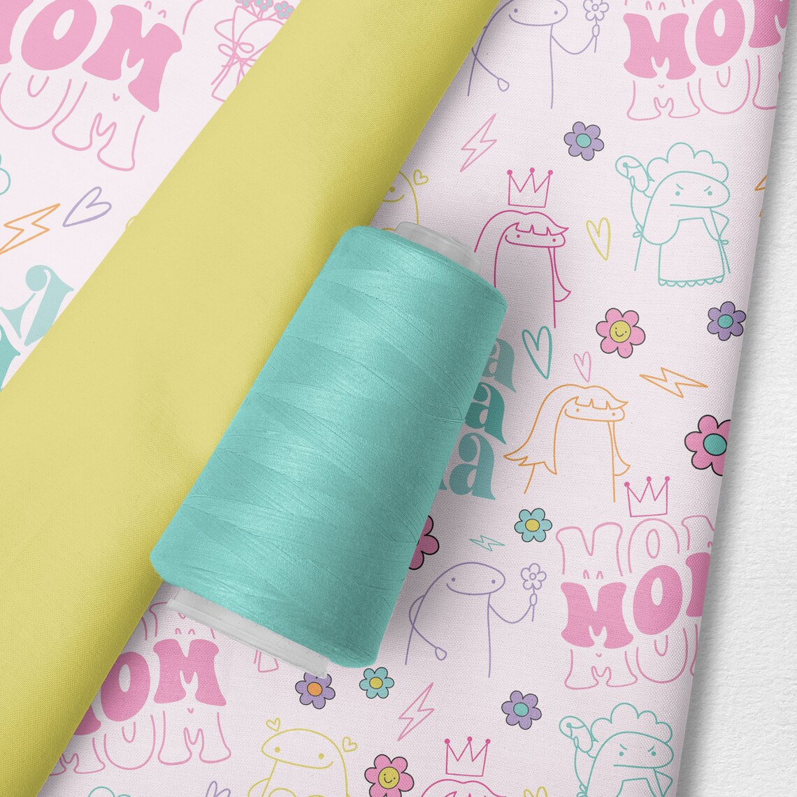 Mother's Day Meme Seamless Pattern, Meme Pattern, MOM Pattern, Doodle ...