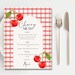 Cherry Menu Template, Sweet Cherry Menu, Red Cherry Menu, Cherries Menu ...