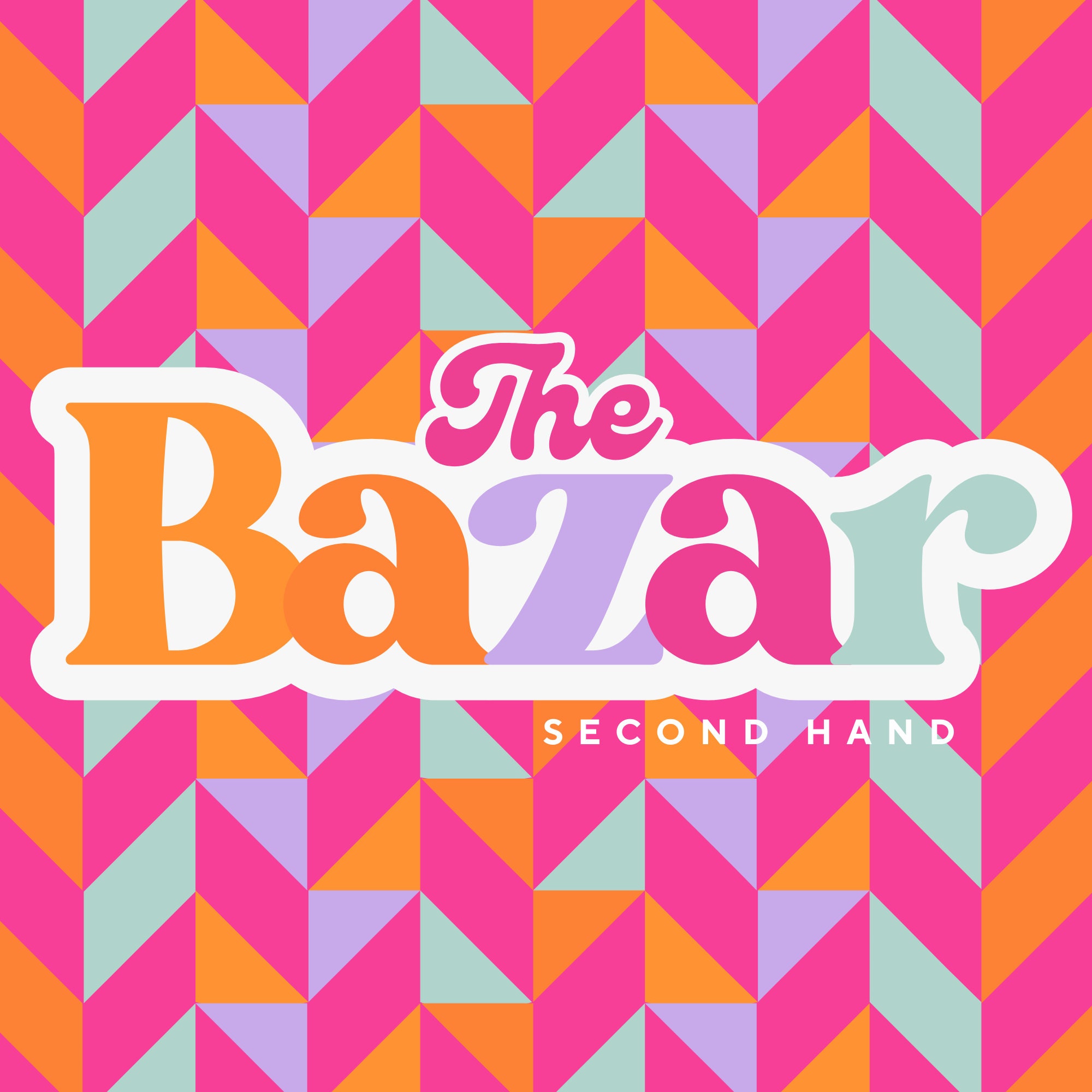 Colorful Logo Canva Template, Clothing Logo, Pink Logo Template, Fun ...